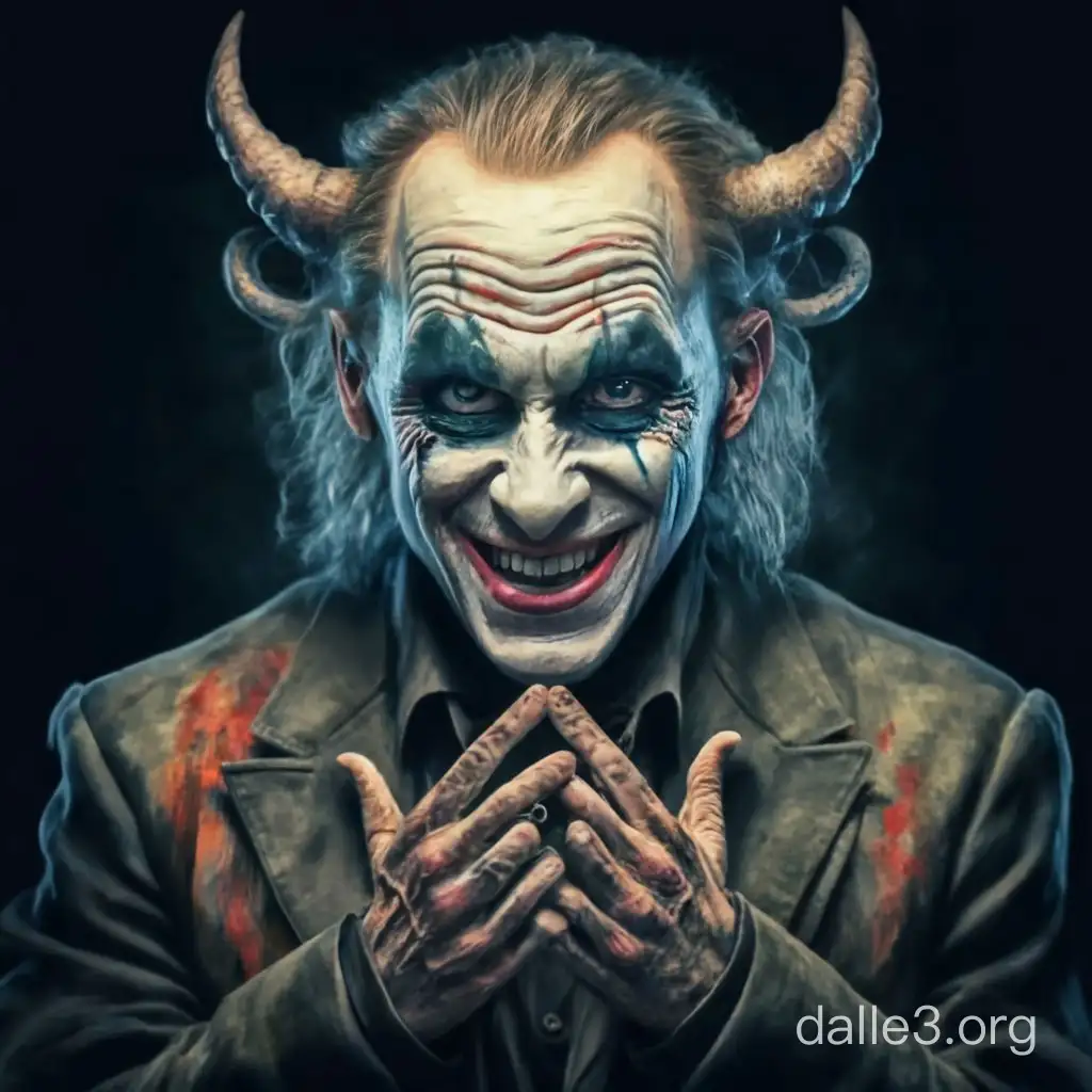 Sly Villain Smirking in Artistic Pose | Dalle3 AI