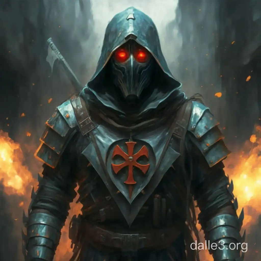 Modern Templar Warrior in Futuristic Armor | Dalle3 AI