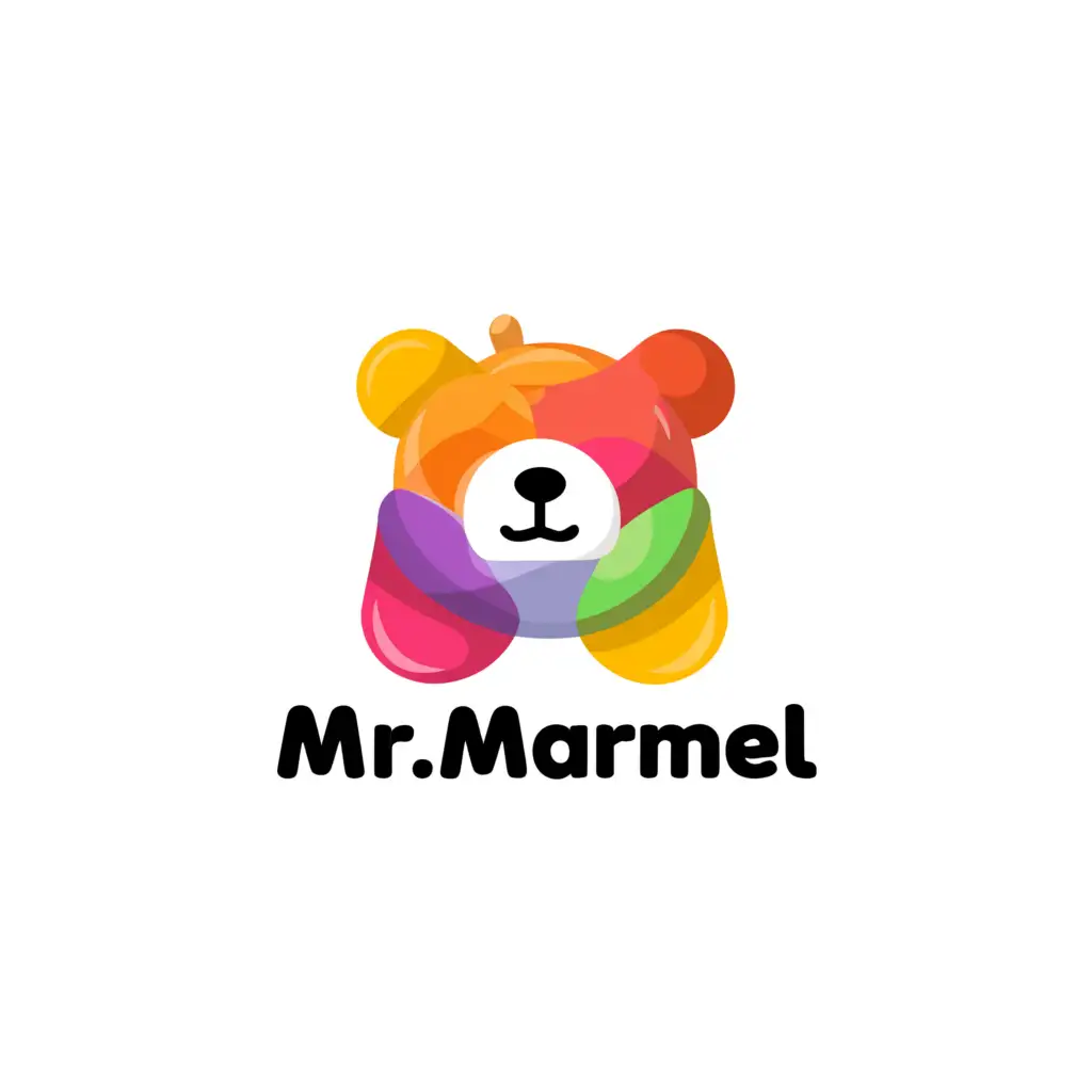LOGO Design for Mr Marmel Vibrant Gummy Store Logo with Clear ...