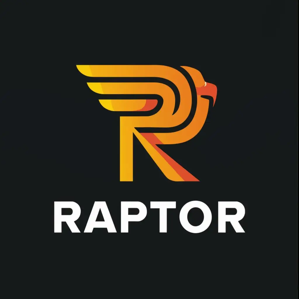 LOGO Design For RAPTOR Majestic Eagle Wings Symbolizing Power and ...