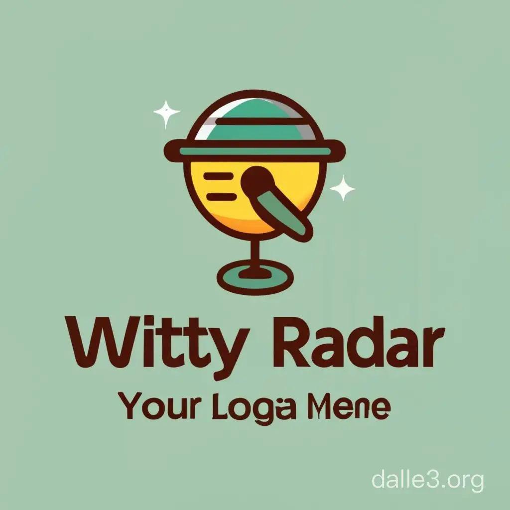 Creative Logo Design for Witty Radar Unique and Playful Brand Identity ...