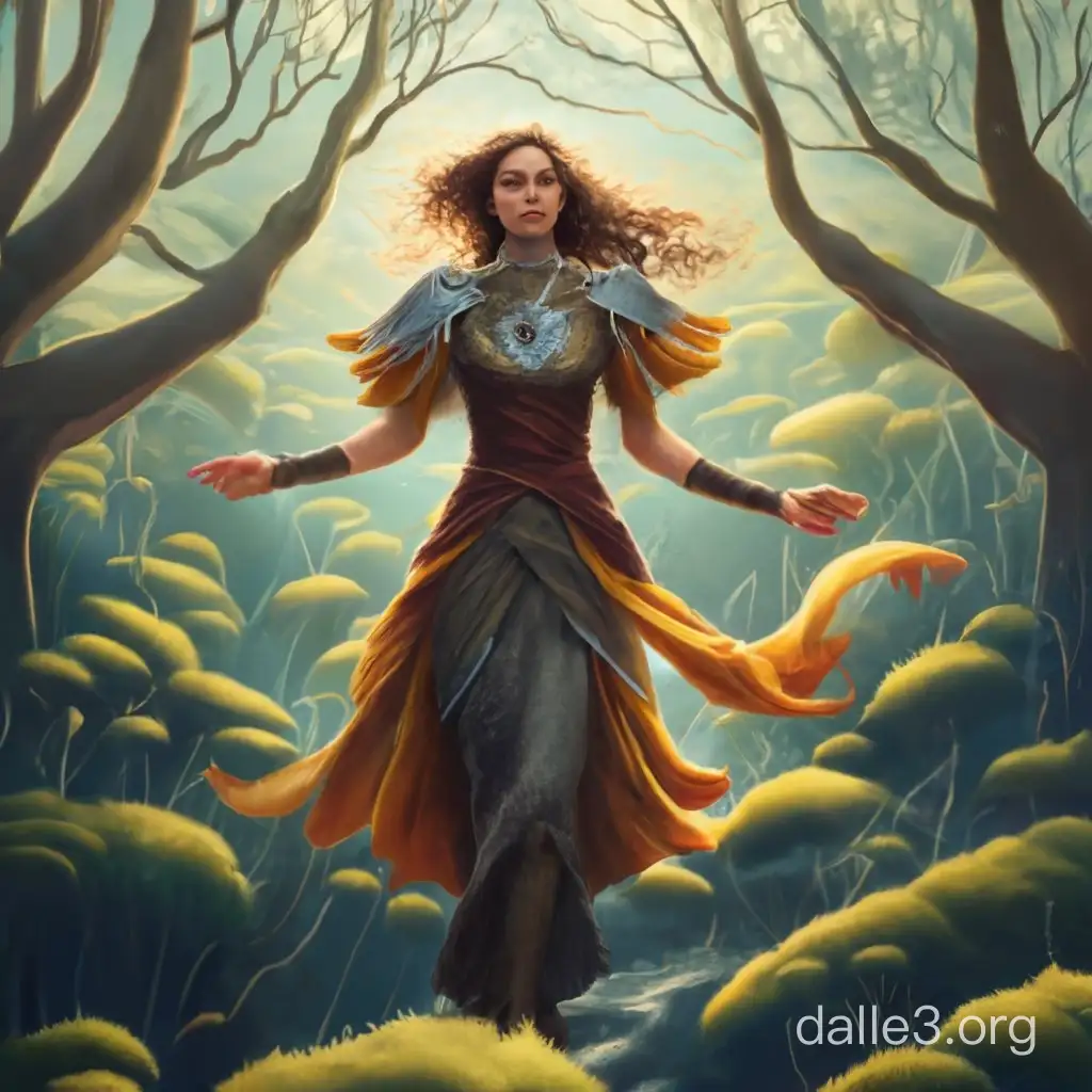 Enchanting Moment The Birth of the Mage | Dalle3 AI