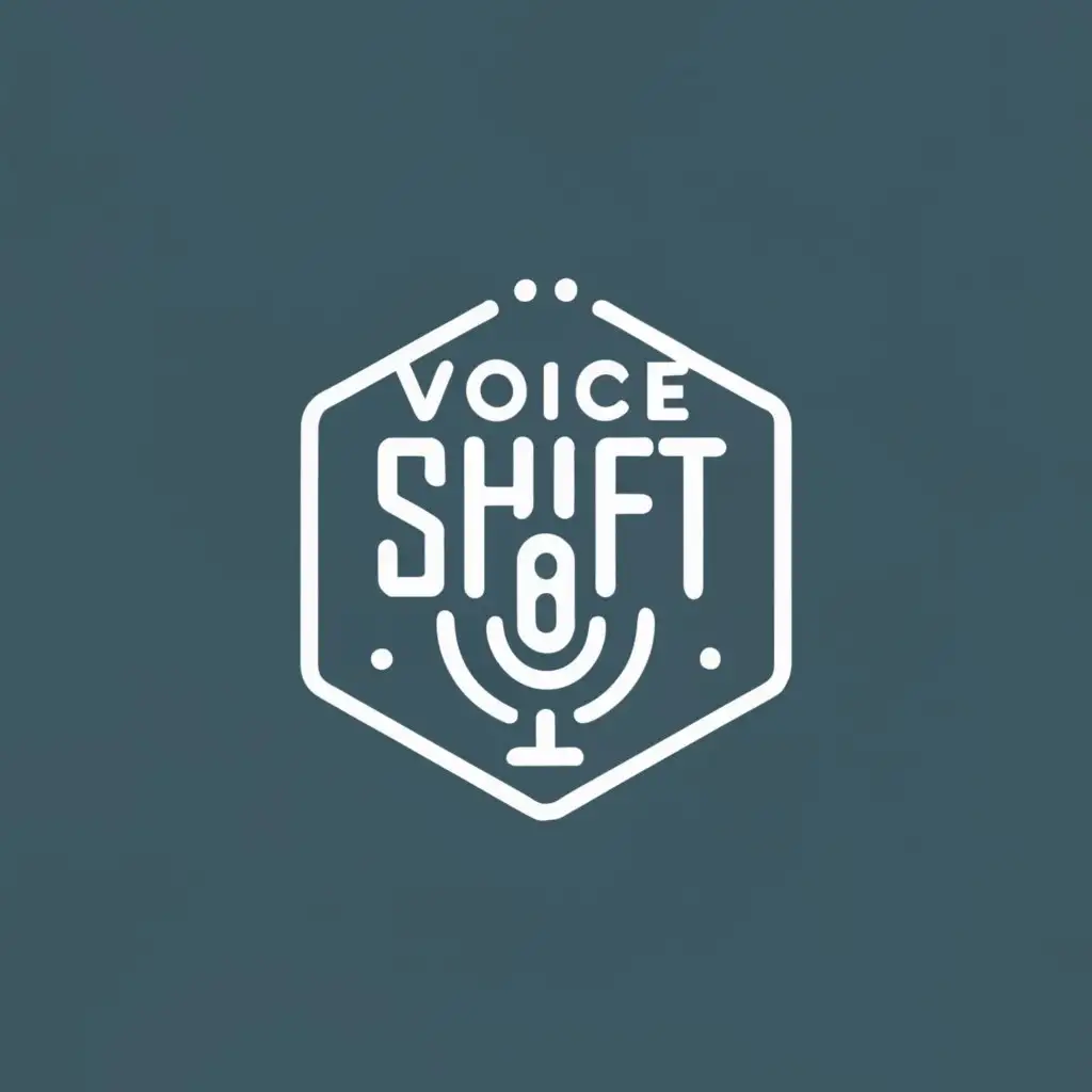 LOGO Design For VoiceShift Hub Dynamic Typography for the Internet ...