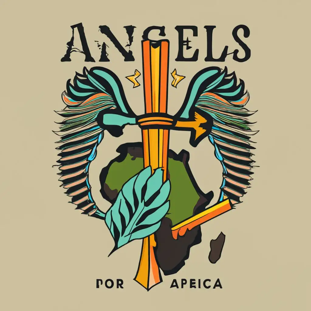 LOGO Design For Angels for Africa Inspiring Unity and Protection with ...