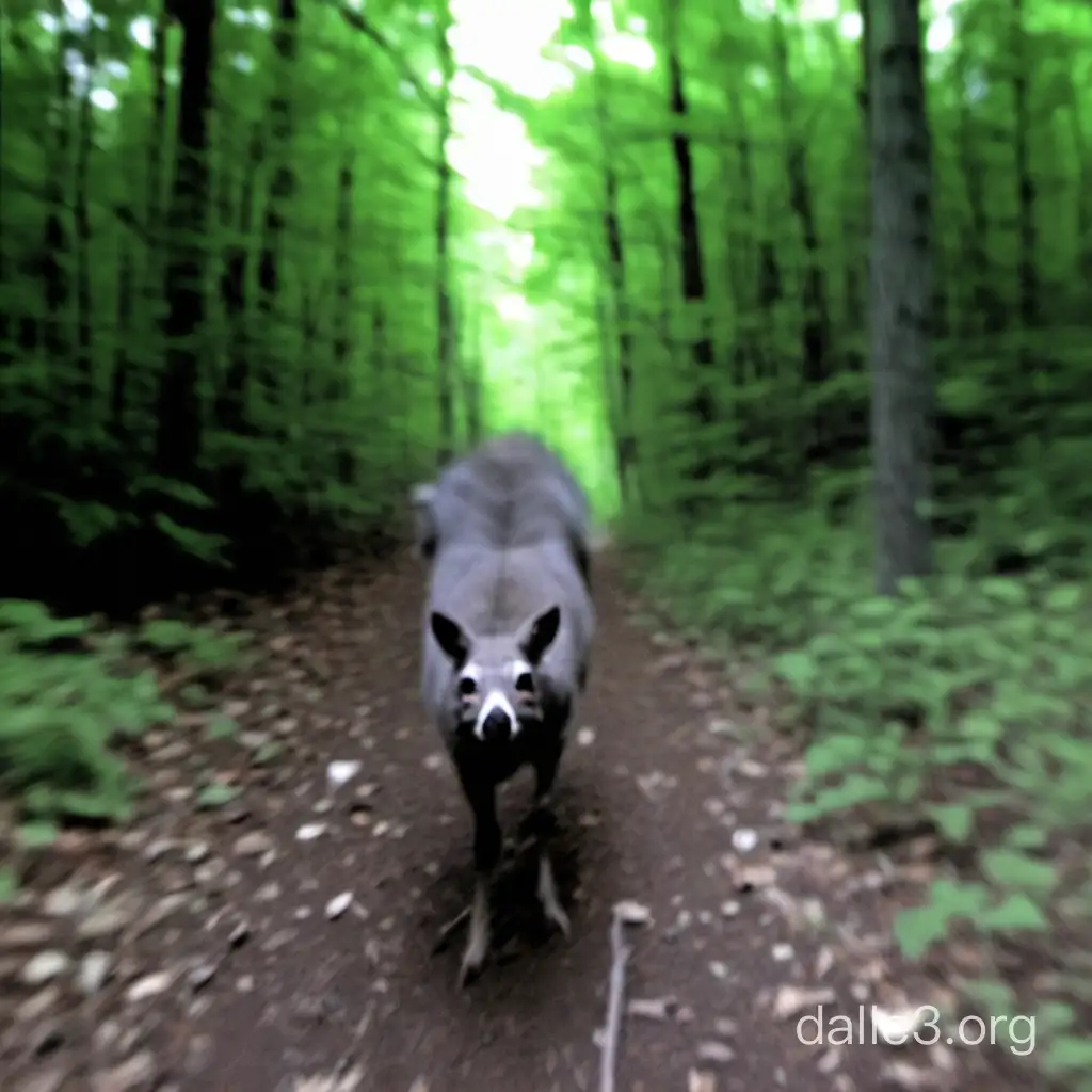 Mysterious Nighttime Encounter Blurry Trailcam Footage featuring Danny ... Mysterious Nighttime Encounter Blurry Trailcam Footage featuring Danny ...