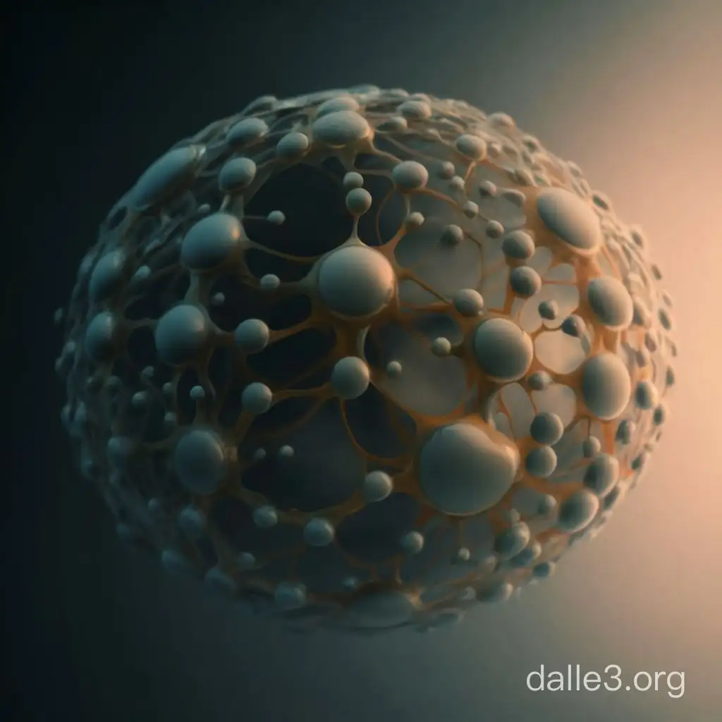 Dynamic Brownian Motion Patterns in Abstract Art | Dalle3 AI