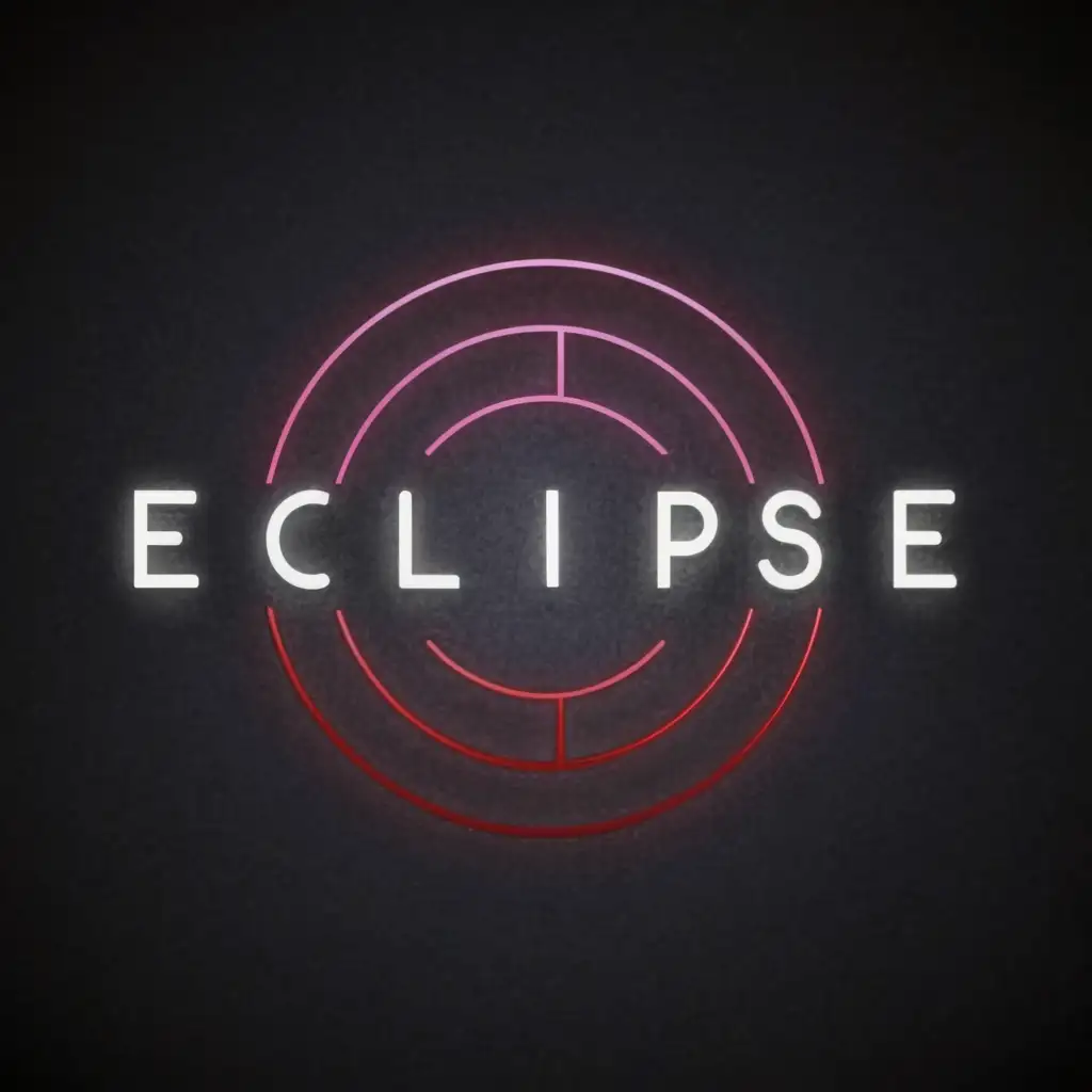 LOGO Design for Eclipse Cyberpunk Minimalistic Circumference Concept ...