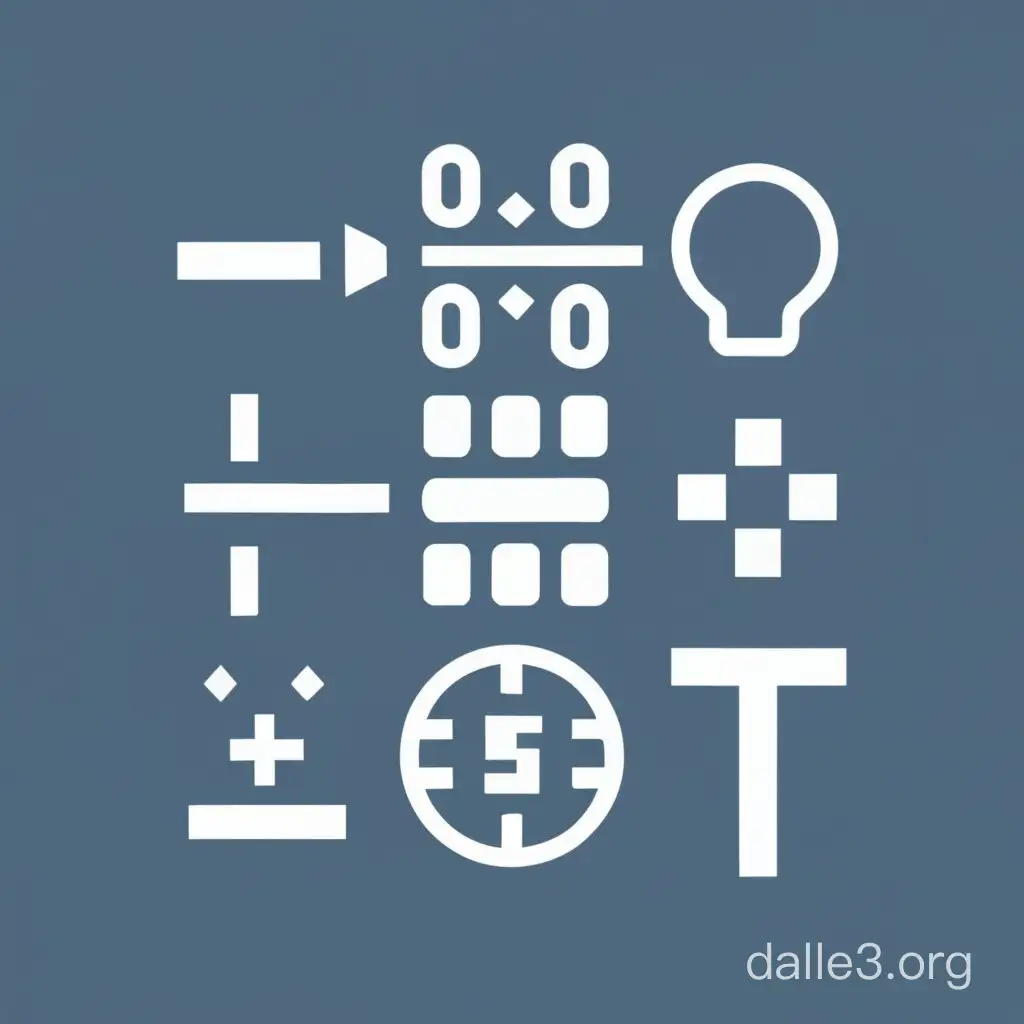 Mathematical Operations Flag with Addition Subtraction Multiplication ...