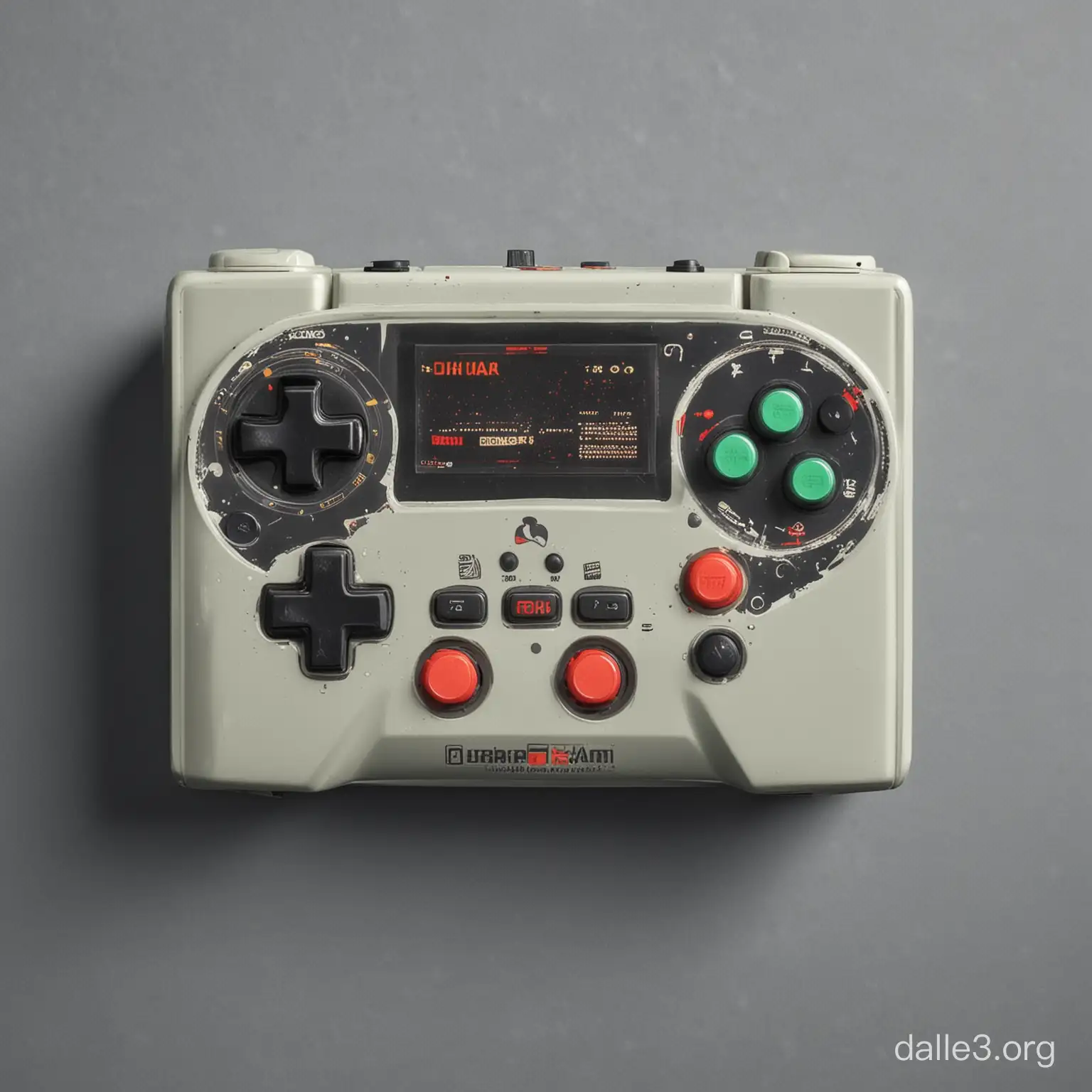 Russian Gaming Console Retro Entertainment System from the East | Dalle3 AI