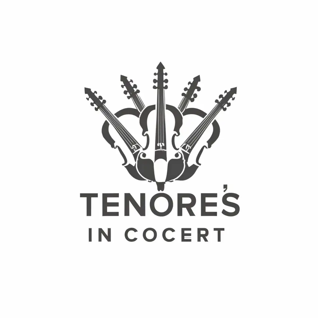 LOGO Design For Tenores in Concert Minimalistic Orchestra Emblem on ...