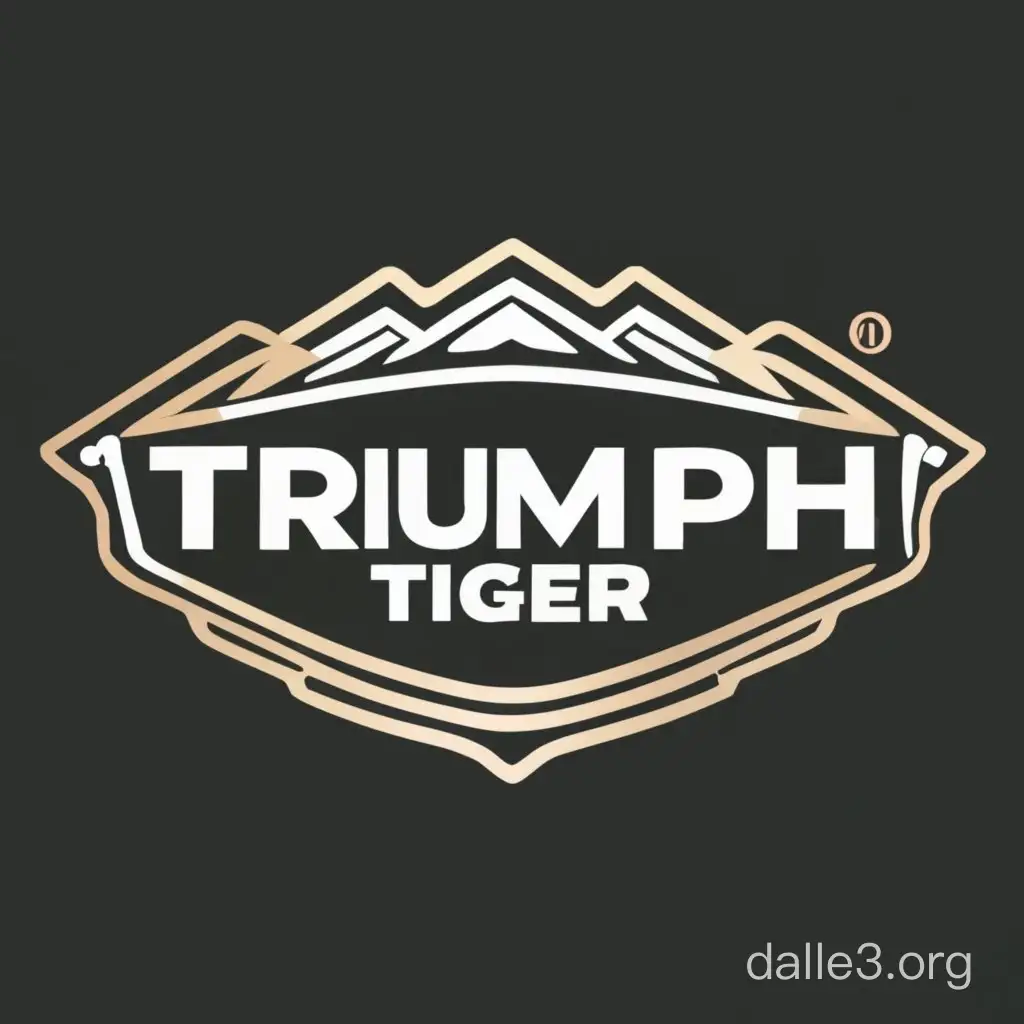 Triumph Tiger 1200 Logo Design | Dalle3 AI