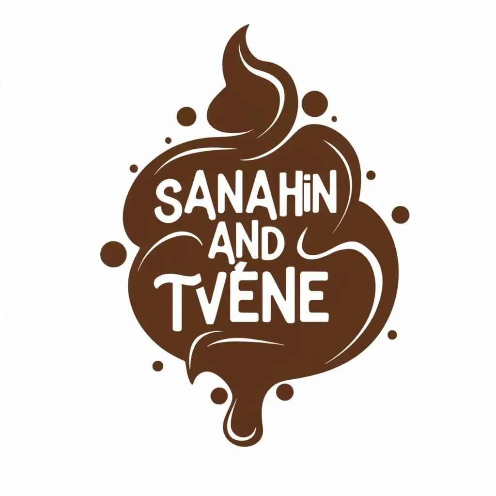 LOGO Design For Poop Sanahin and Tvene Typography | AI LOGO Generator
