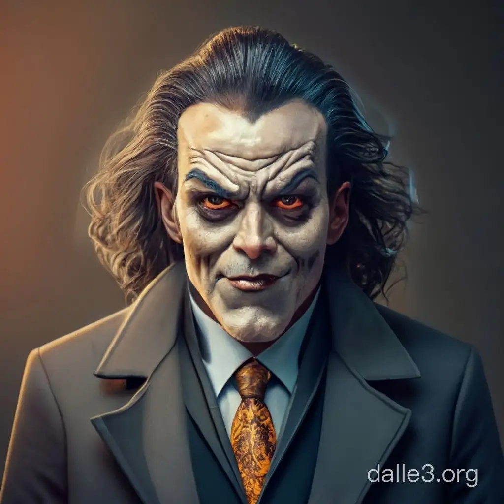 Realistic Scary Villain Portrait | Dalle3 AI