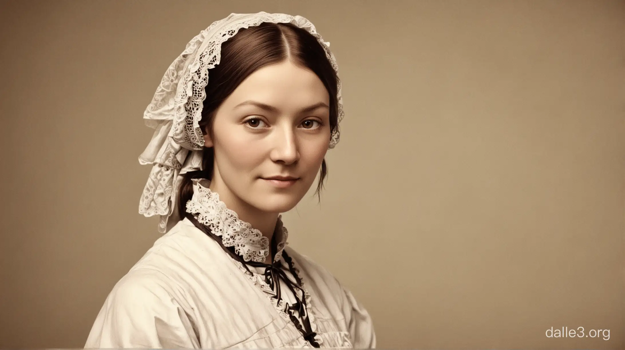 Inspiring Portrait of Florence Nightingale Pioneer of Modern Nursing ...