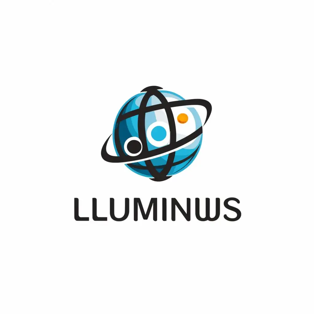 LOGO Design For Luminus Minimalistic Electricity Globe for Technology ...