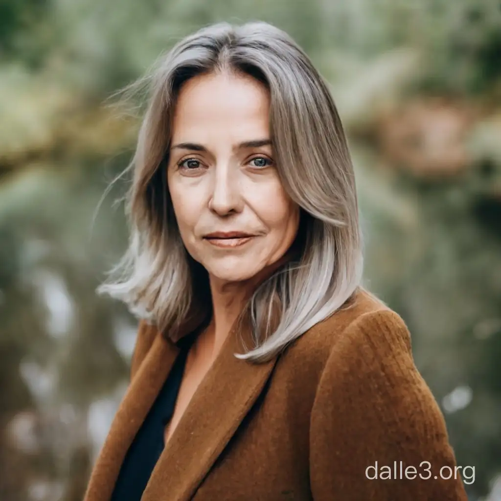 Vibrant and Confident 40YearOld Woman Embracing Life | Dalle3 AI