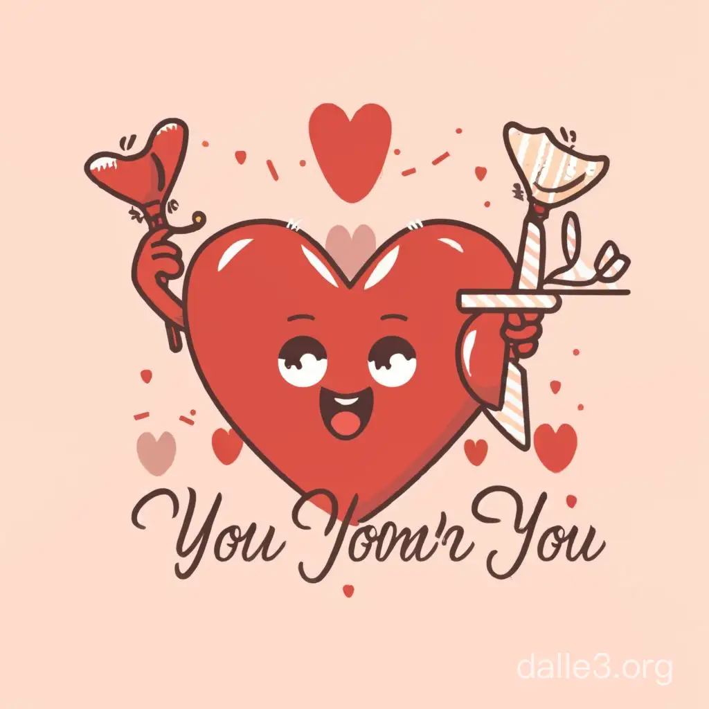 Heartfelt Expressions Romantic Valentines Day Card Design Dalle3 Ai