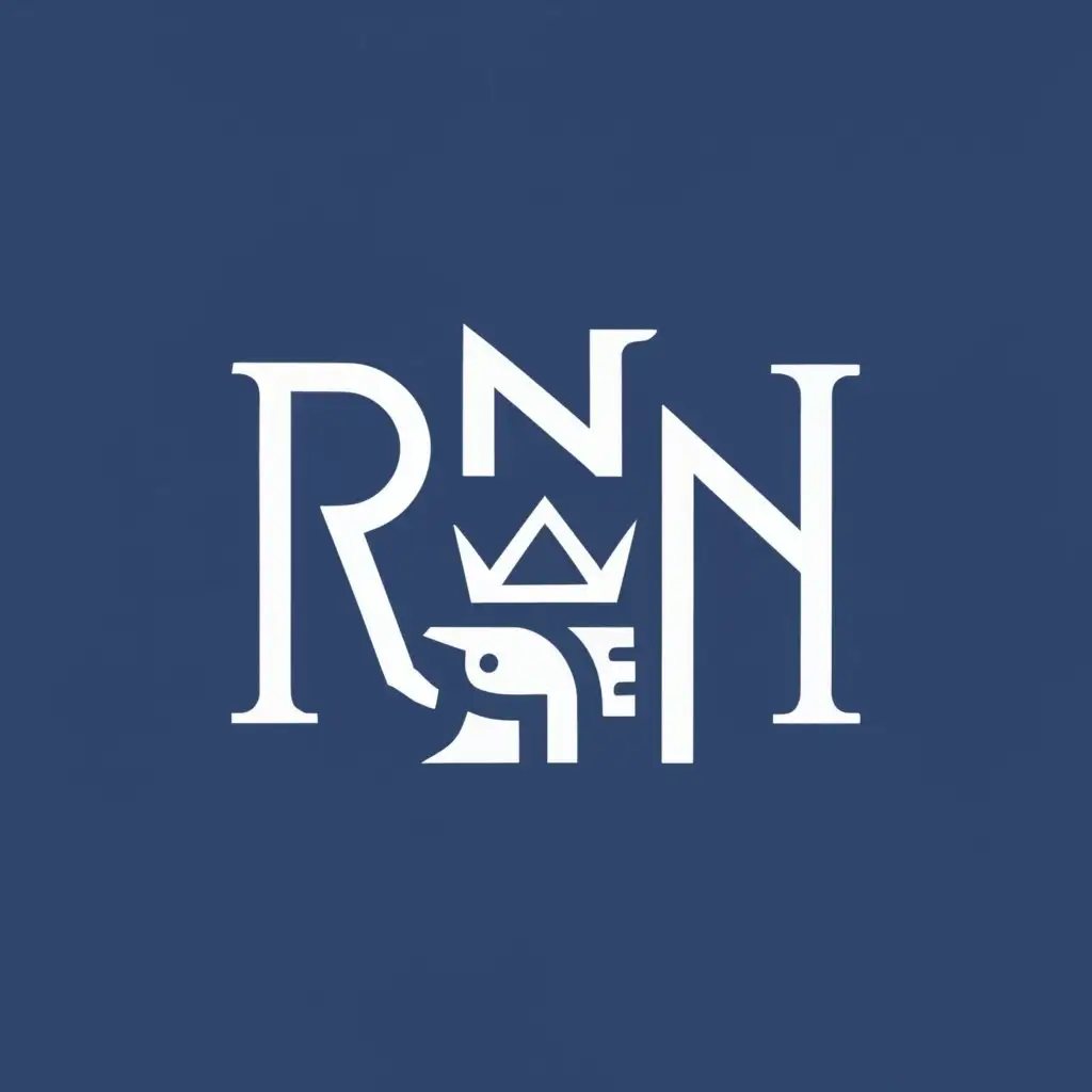LOGO Design For Royalty Networks Majestic King Crown with R N N ...
