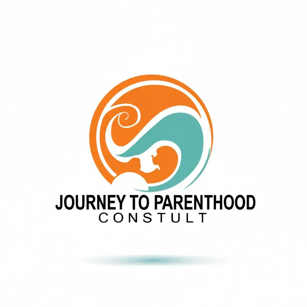 LOGO Design For Journey to Parenthood Consult Newborn Baby Symbol with ...
