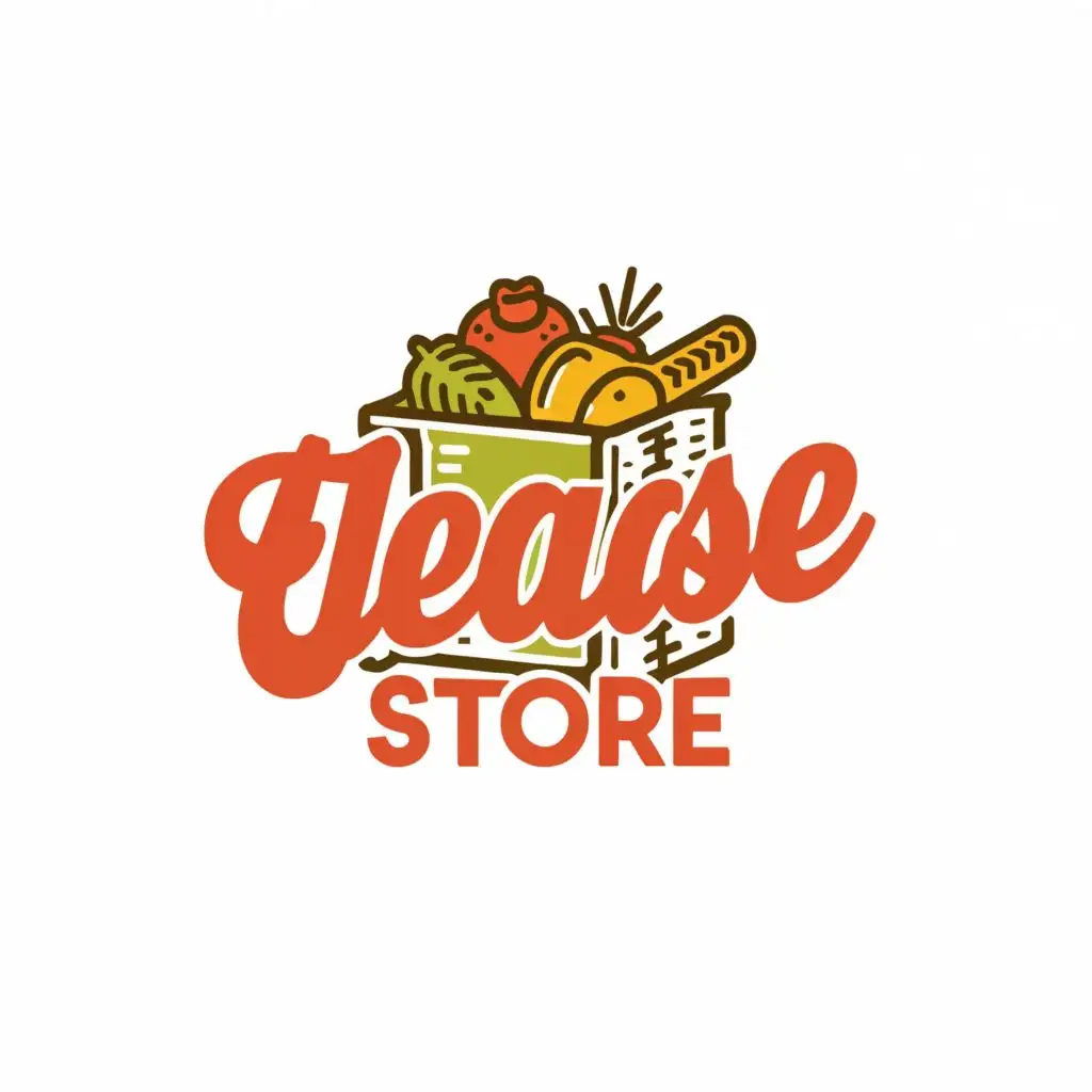 LOGO Design For ELEASE C STORE Modern Typography for a Grocery Brand ...
