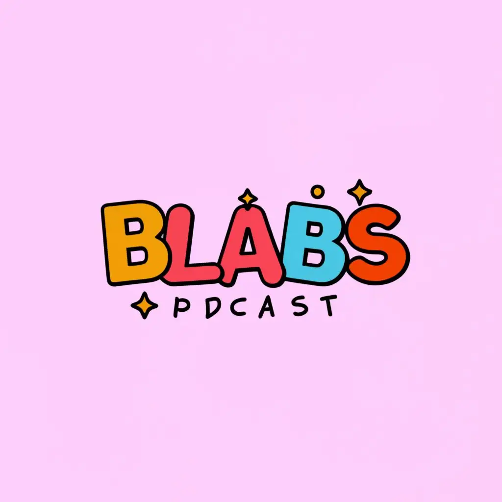 LOGO Design for Blabs Fun and Energizing Podcast Theme with Bratz Style ...