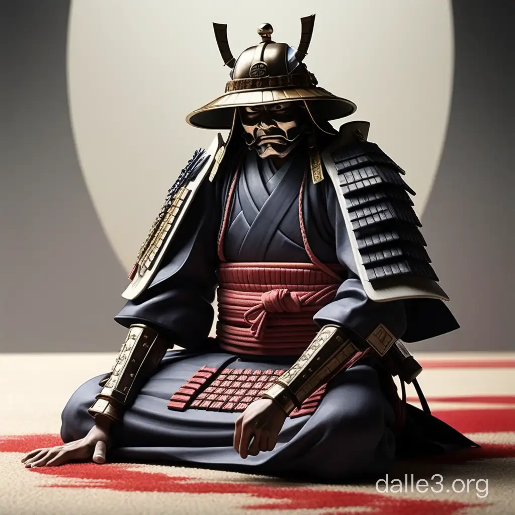 Liberation Struggle of the Fallen Samurai in Servitude | Dalle3 AI