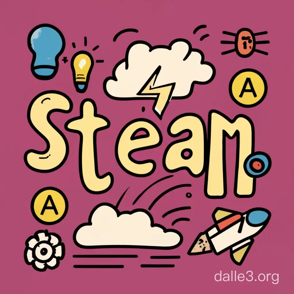 Inspiring STEAM Concepts Through Art and Symbols | Dalle3 AI