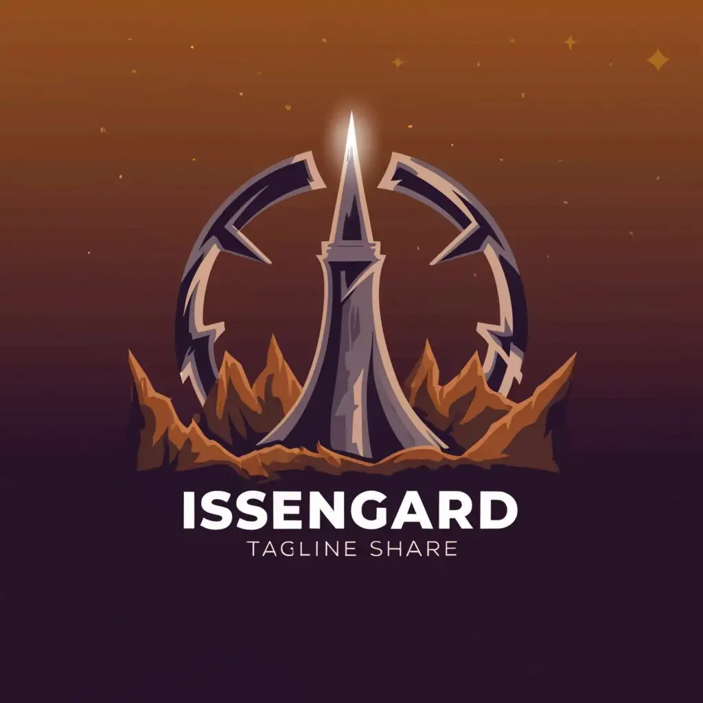 LOGO Design For Easy World of Warcraft Isengard Moderate and Clear ...