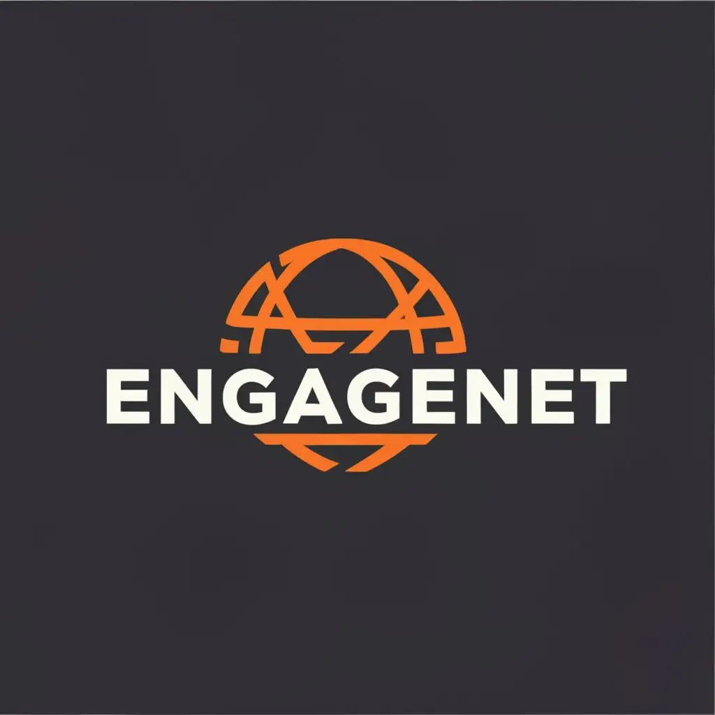Logo Design For Engagenet Dynamic Typography for Events Industry | AI LOGO Generator