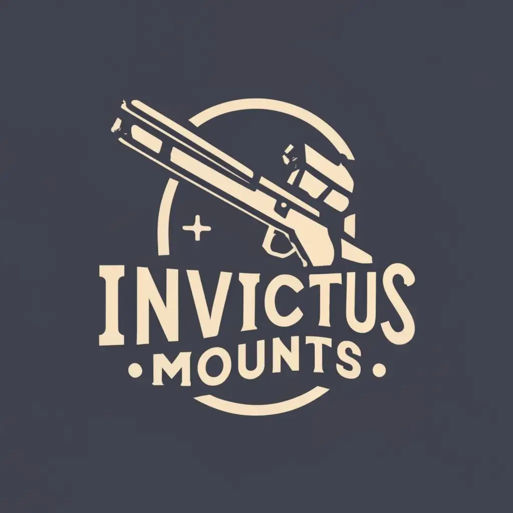 LOGO Design For Invictus Mounts Powerful and Precision in Retail ...