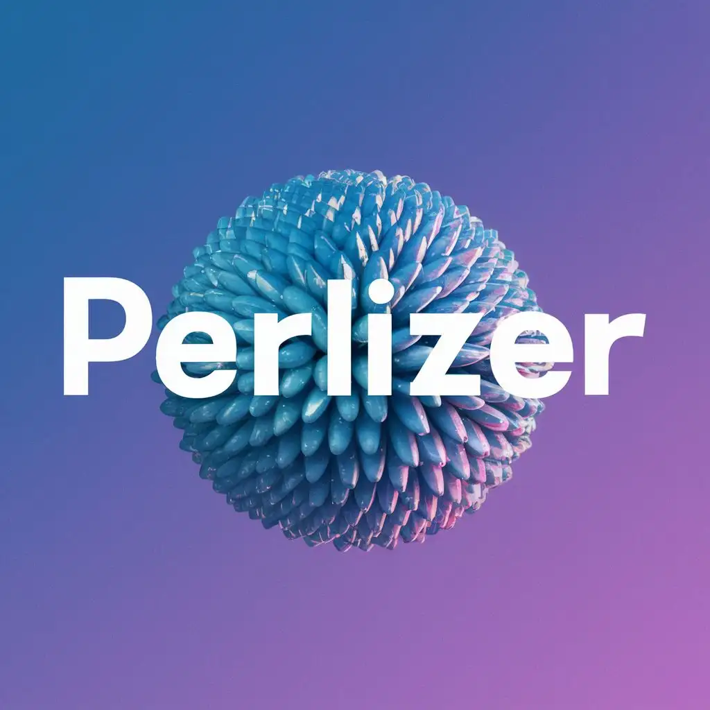 LOGO Design For Perlizer Modern 3D Typography Representation | AI LOGO ...