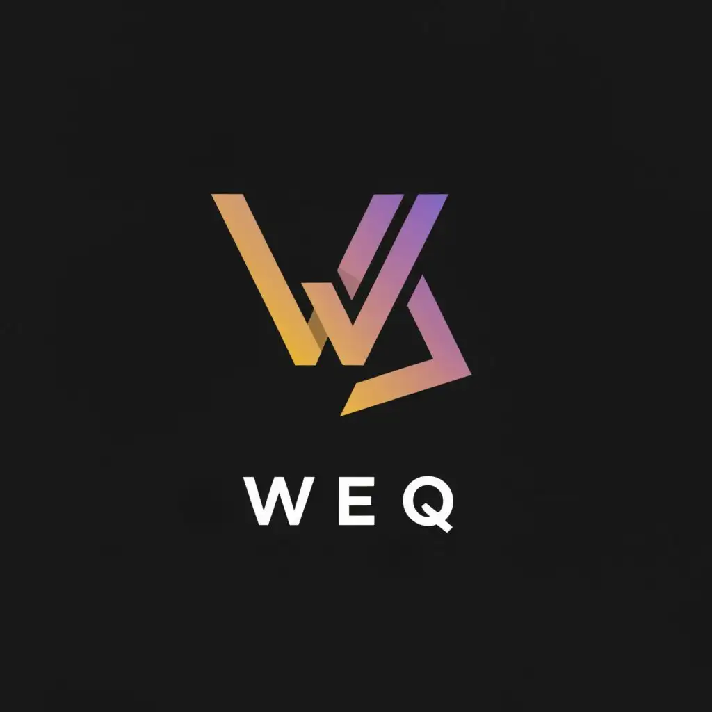 LOGO Design For Weq Modern W Symbol for the Technology Industry | AI ...
