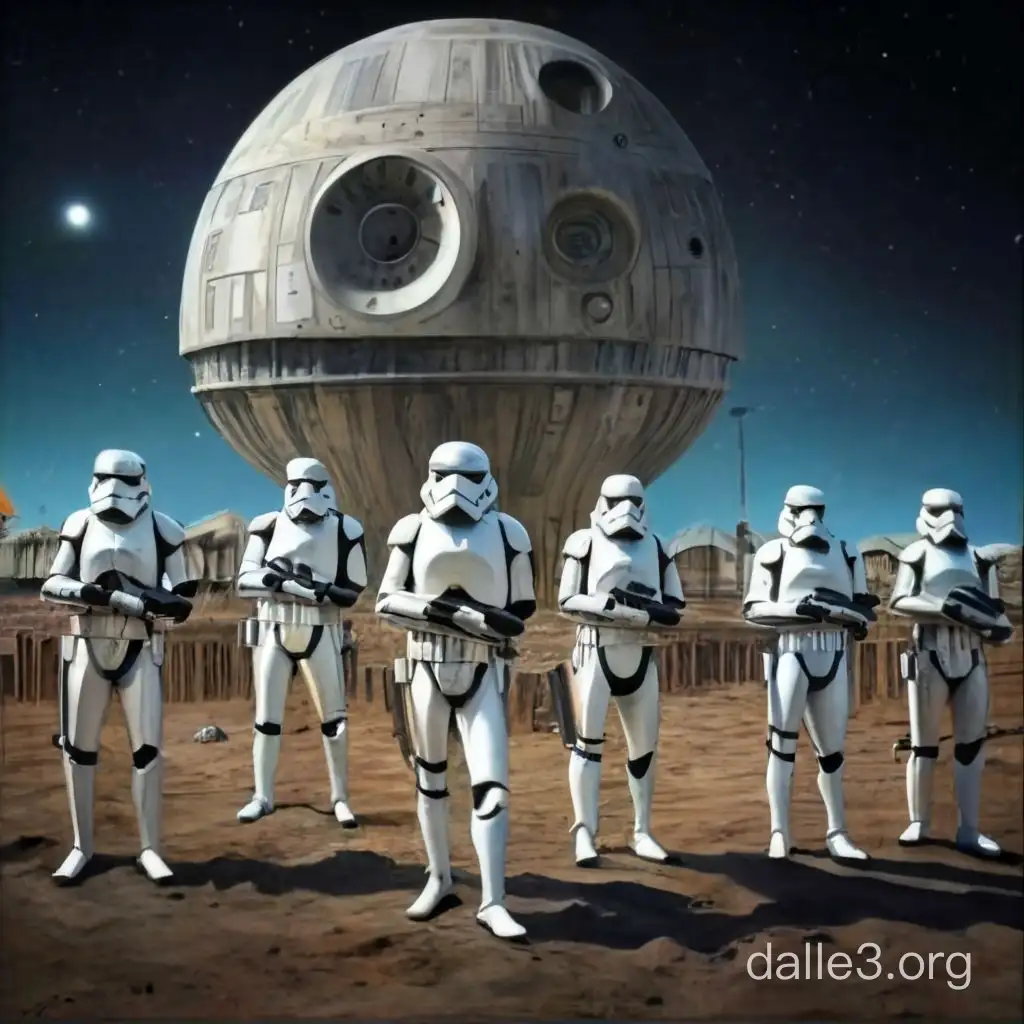 Star Wars Clones Launching Moon Assault | Dalle3 AI