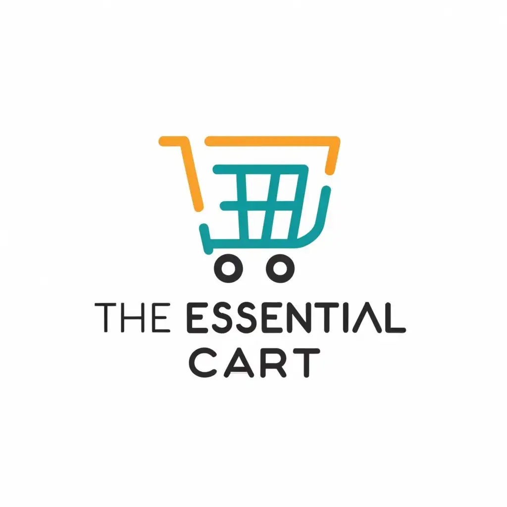 LOGO Design For The Essential Cart Modern Typography for ECommerce ...