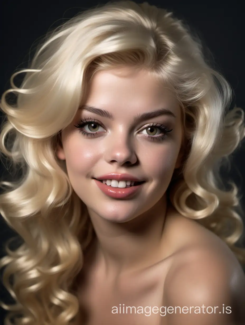 Elegant 4k Headshot Photography Of A Radiant Young Model Ai Image