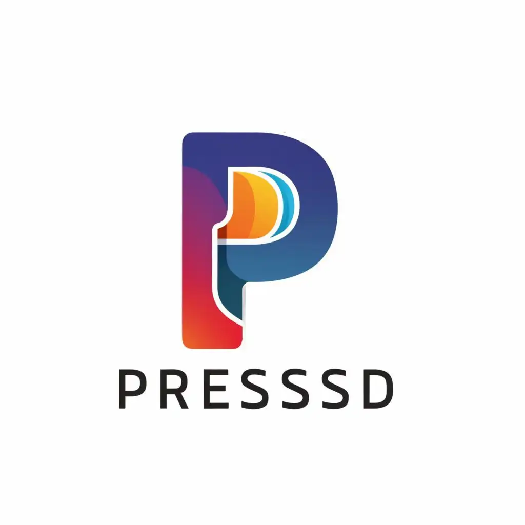 LOGO Design For Pressed Modern Typography for Internet Industry | AI ...