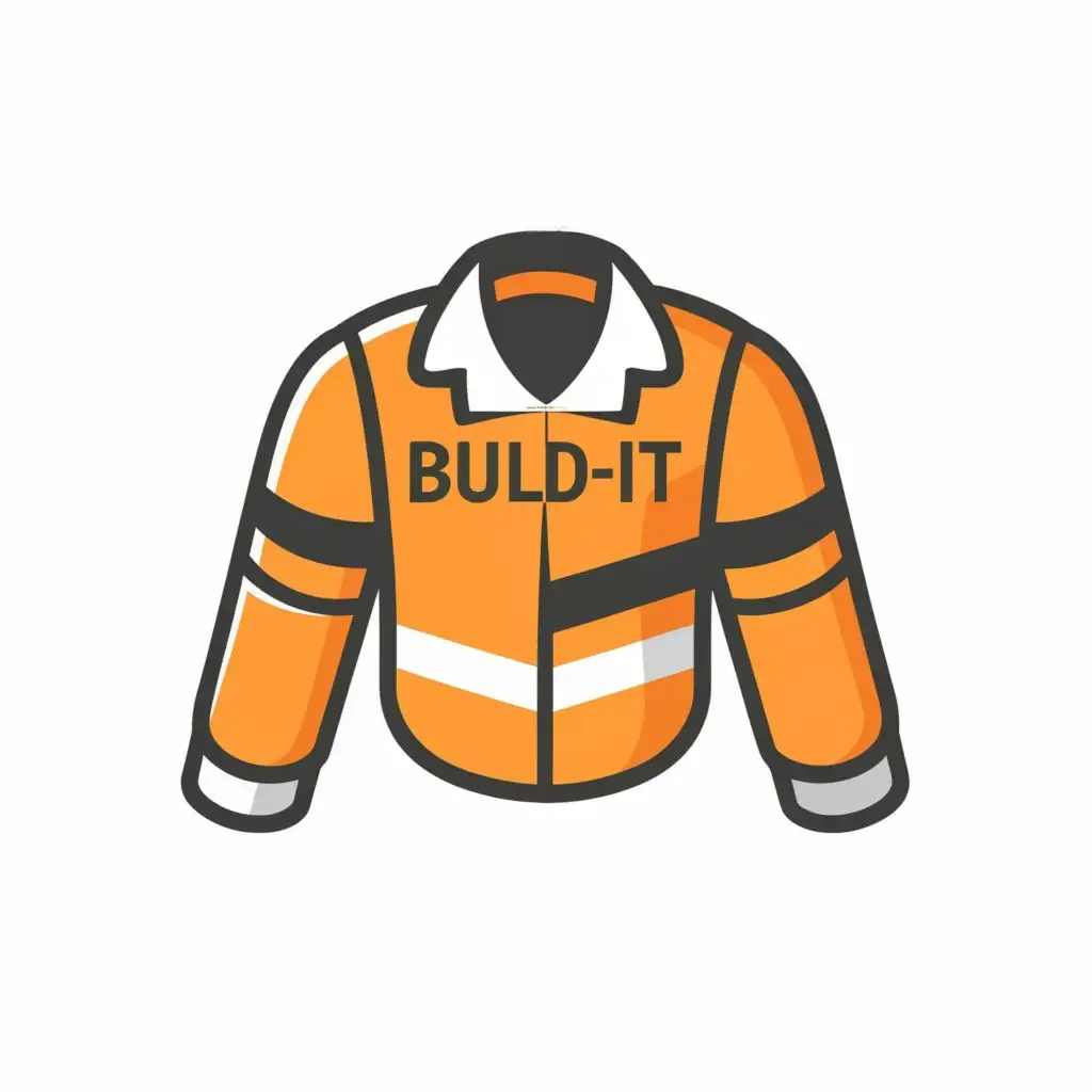 LOGO Design For BuildIt Safety JacketInspired Typography for ...