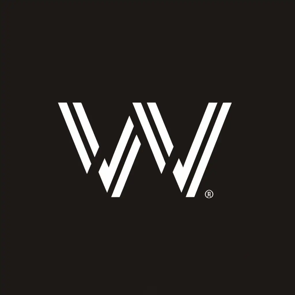 LOGO Design For WangWu Modern Typography with Elegant WW | AI LOGO ...