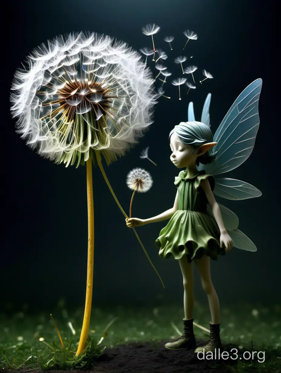 Enchanting Transformation FairyTale Character Dissolving into a ... Enchanting Transformation FairyTale Character Dissolving into a ...