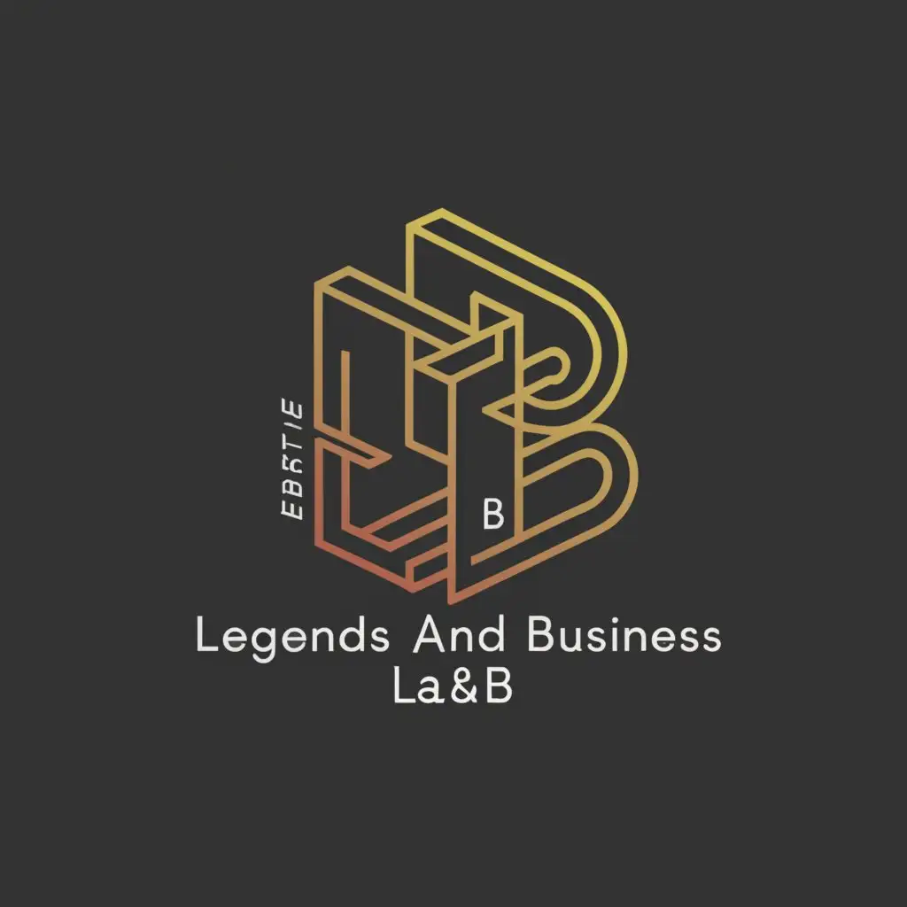 LOGO Design for LB Minimalistic Symbol Representing Legends and ...