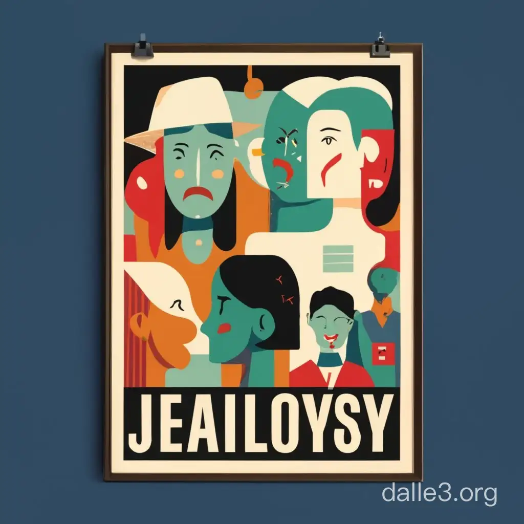 Envythemed Propaganda Art Stirring Emotions | Dalle3 AI