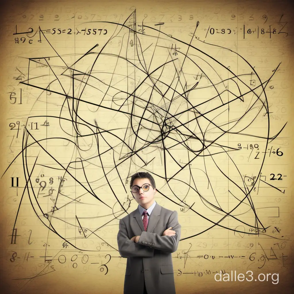 Brilliant Mathematician Unraveling Complex Equations | Dalle3 AI Brilliant Mathematician Unraveling Complex Equations | Dalle3 AI