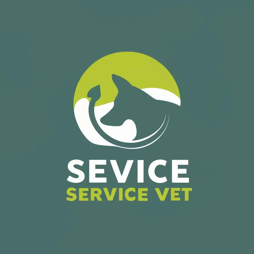 LOGO Design For Animal Health Nutrition New Service Vet Typography Logo ...