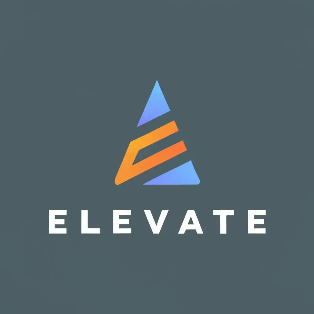 LOGO Design For Elevate Minimalist Modern Typography for the Finance ...