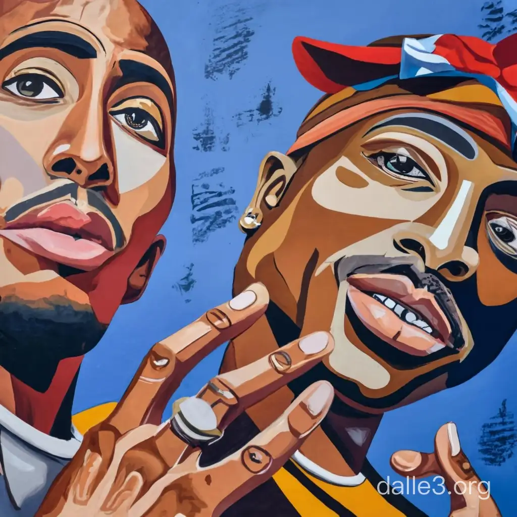 Dynamic Collaboration 2Pac and Guf Rappers Unite in Electrifying ...