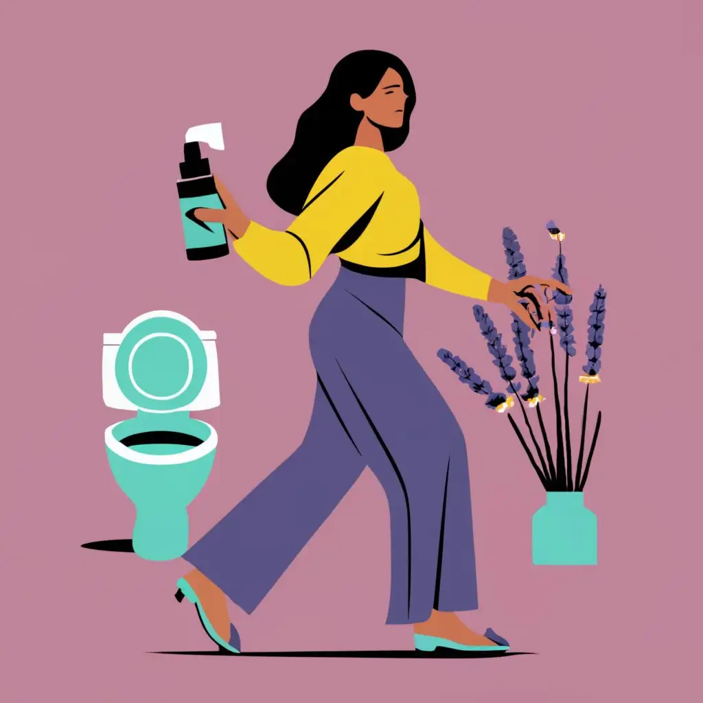 LOGO Design For PoopieDokie Confident Millennial Woman with Lavender ...