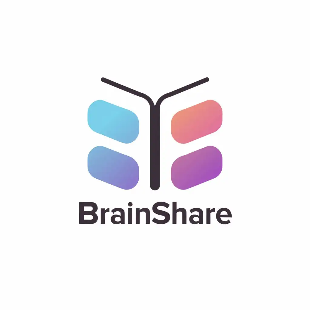 LOGO Design For BrainShare Knowledge Exchange Emblem with Books | AI ...