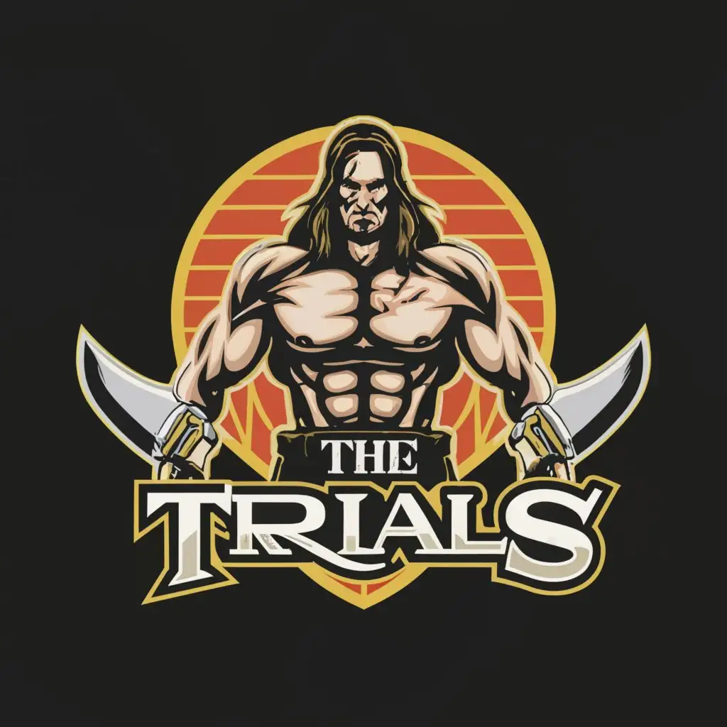 LOGO Design For The Trials Conan Inspired Logo with a Clear and ...