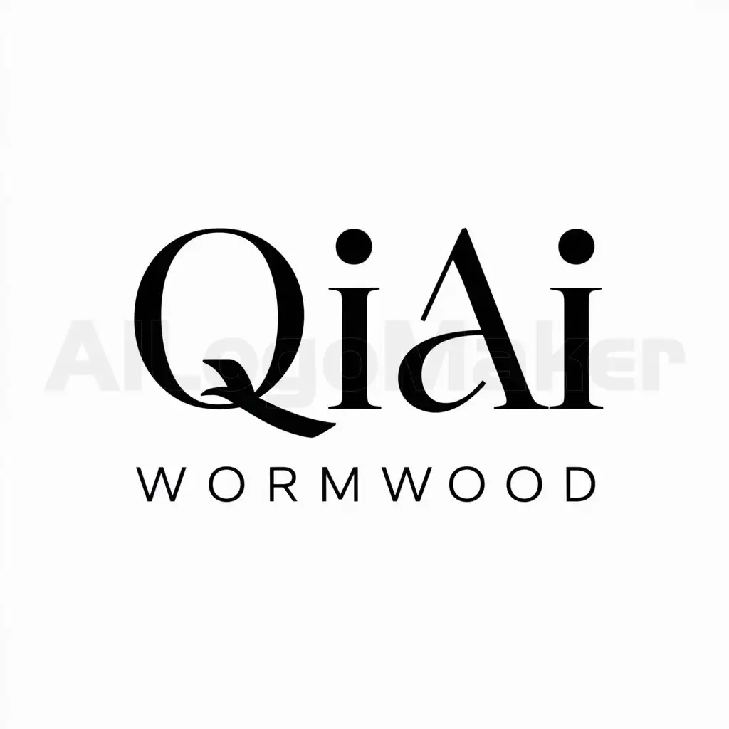 LOGO Design For Wormwood QIAI Symbol in Moderate Style for Retail ...
