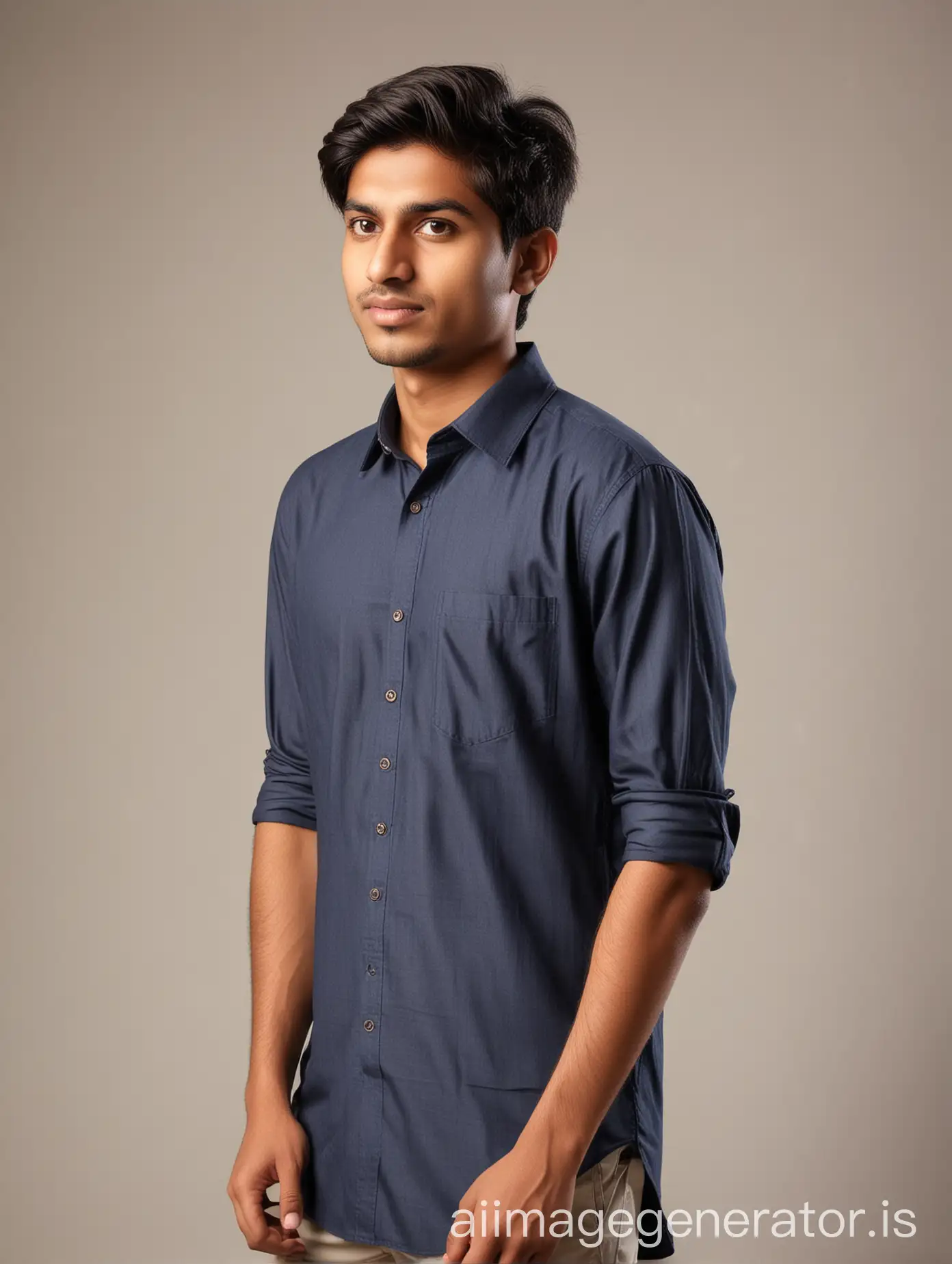 Indian Middle Class Young Man in Various Poses and Attires | AI Image ...